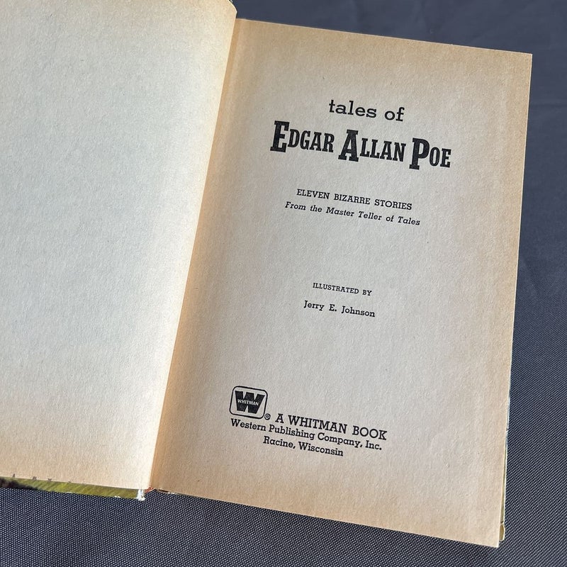 Tales of Edgar Allen Poe by Illustrated by Jerry E. Johnson, Hardcover ...