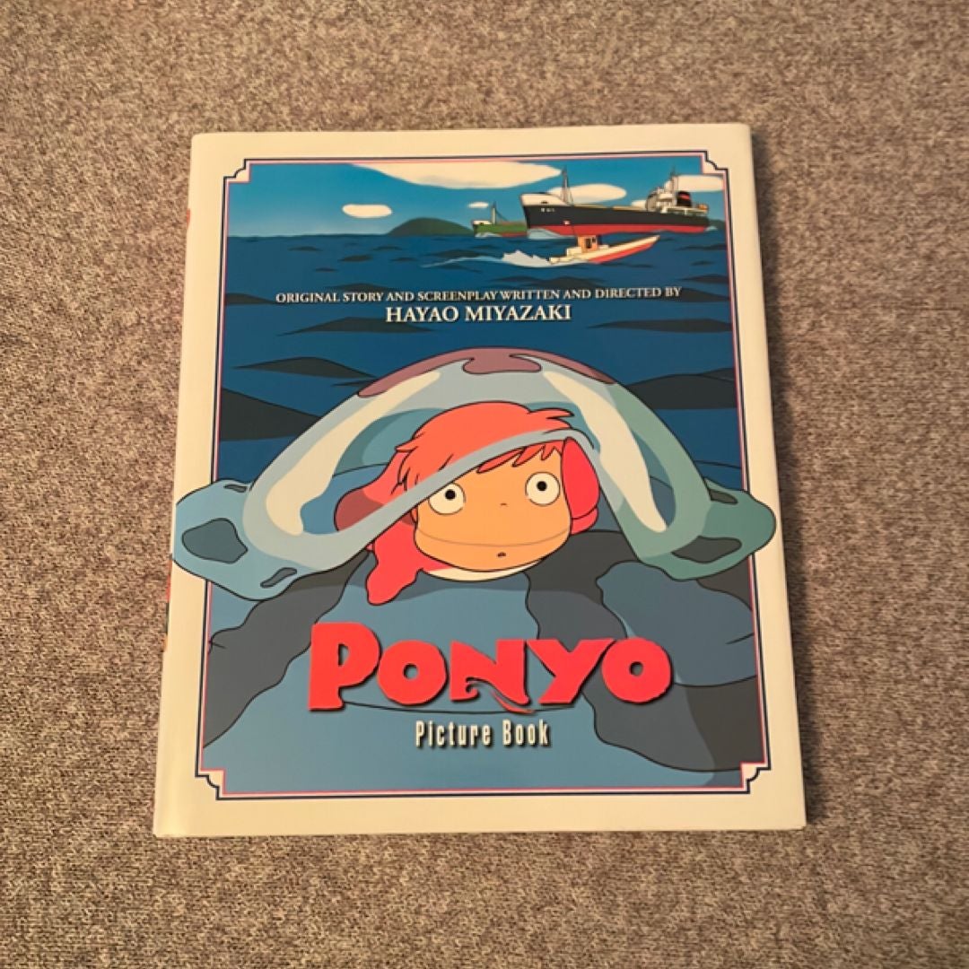 Ponyo Picture Book by Hayao Miyazaki
