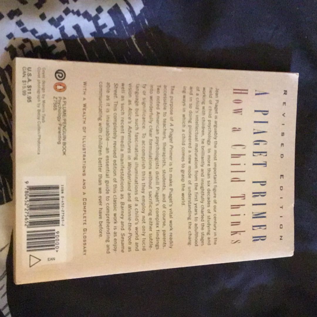 A Piaget Primer by Dorothy G. Singer, Tracey A. Revenson