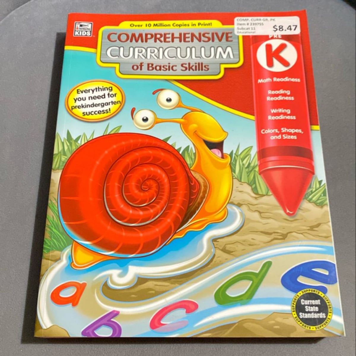 Comprehensive Curriculum of Basic Skills, Grade PK by Thinking Kids