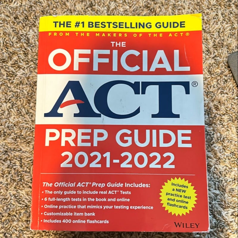 The Official ACT Prep Guide 2021-2022 by ACT