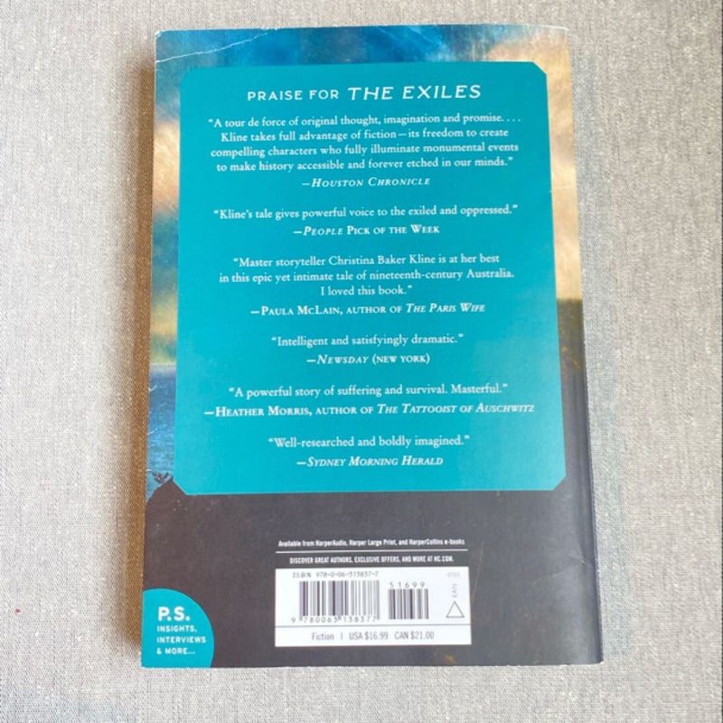 The Exiles by Christina Baker Kline , Paperback | Pangobooks