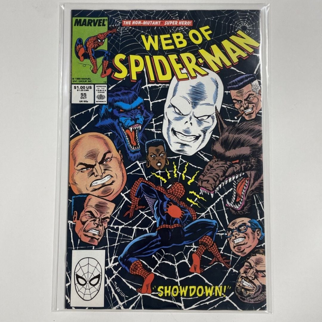 Web of Spider-Man #55, Marvel Direct Oct 1989 by Marvel , Paperback ...
