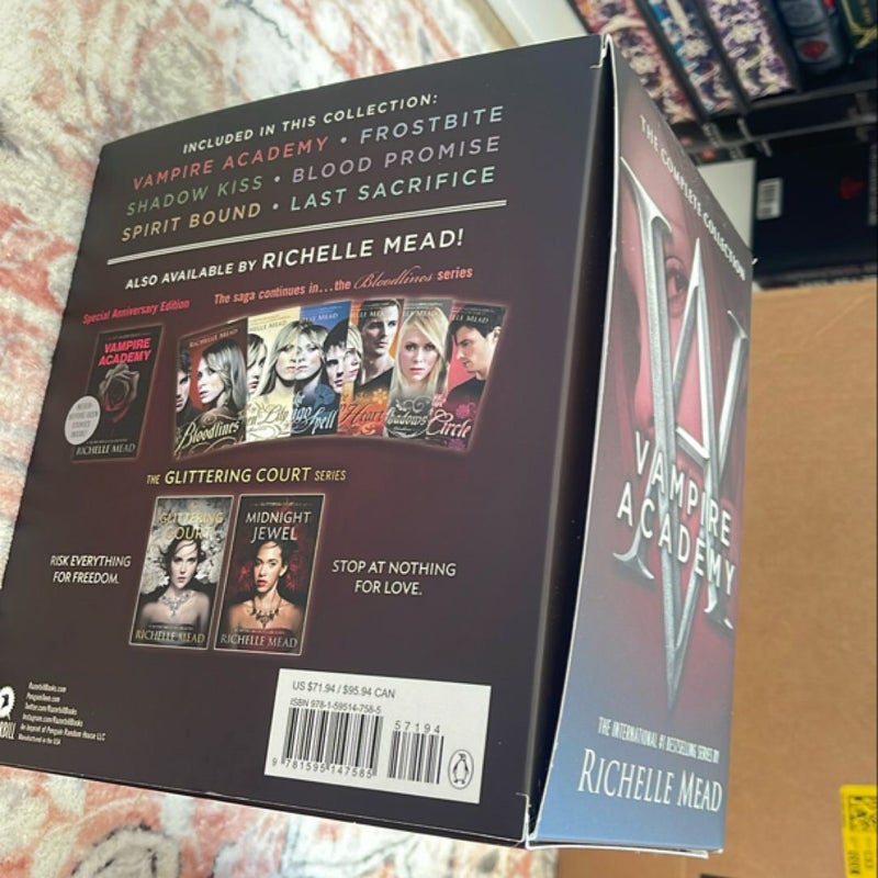 Vampire Academy Box Set 1-6 by Richelle Mead, Paperback | Pangobooks