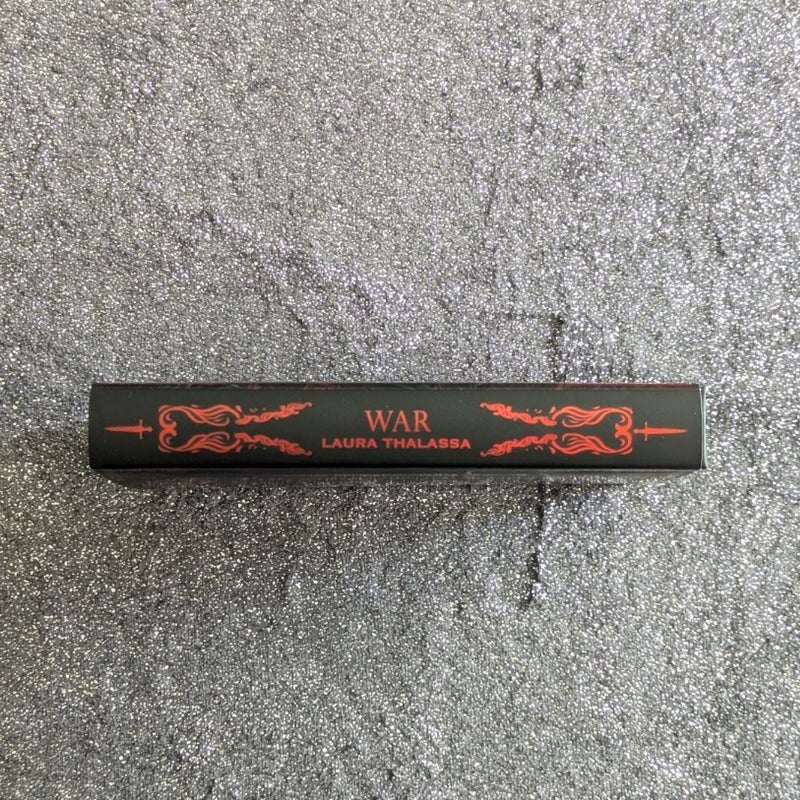 War (Bookish Box SIGNED) *Missing Ch 21* by Laura Thalassa, Hardcover ...