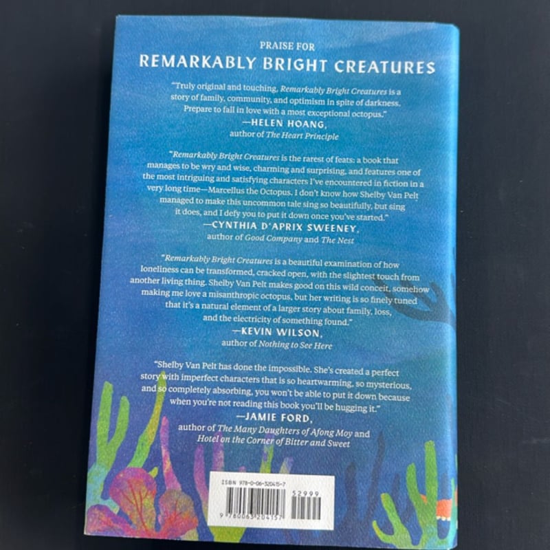 Remarkably Bright Creatures by Shelby Van Pelt, Hardcover | Pangobooks