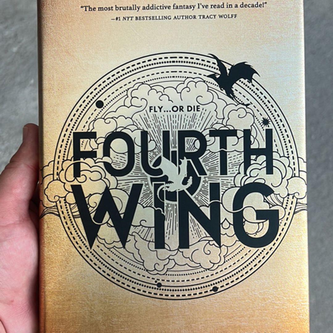 Fourth Wing - First Edition by Rebecca Yarros, Hardcover | Pangobooks