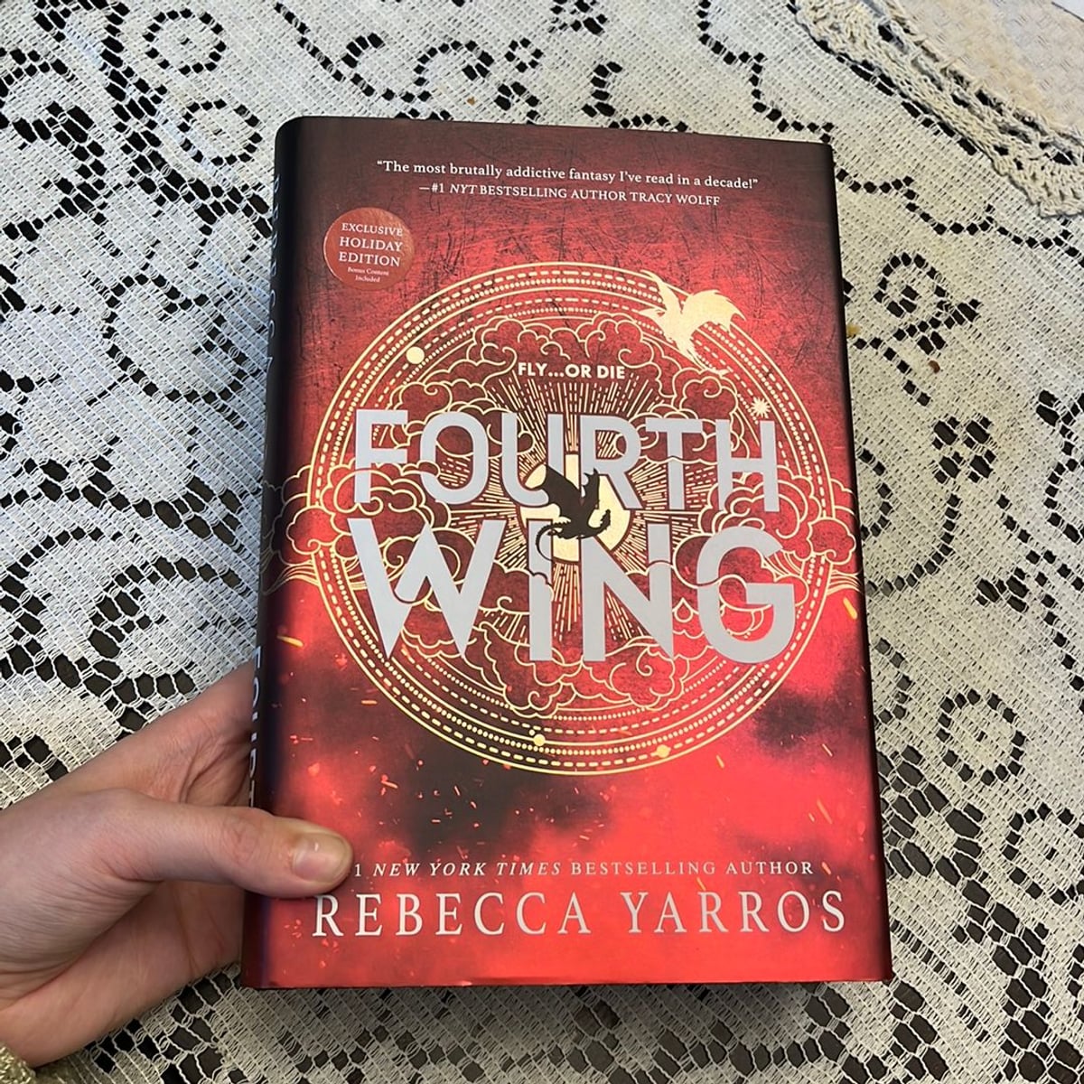 Fourth Wing Special Holiday Edition by Rebecca Yarros, Hardcover ...