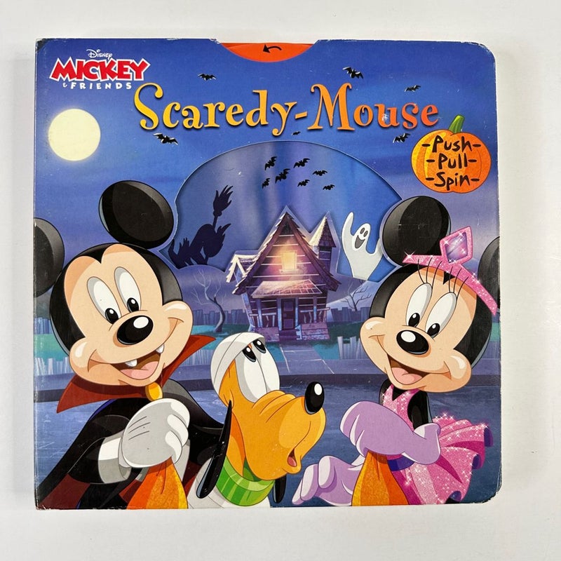 Disney Mickey & Friends Scaredy-Mouse Interactive Book (Board Book) by ...