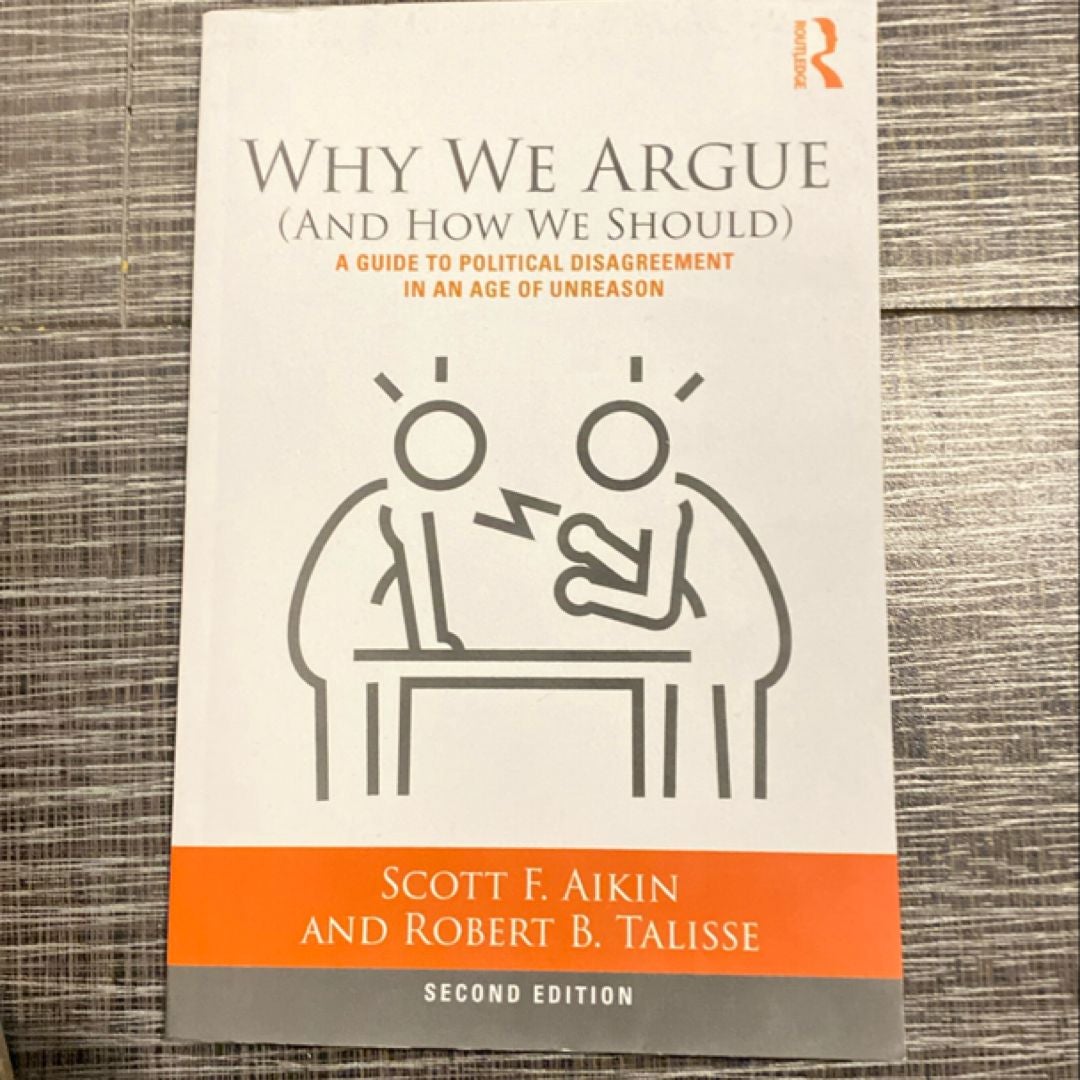 Why We Argue by Scott F Aikin , Paperback | Pangobooks
