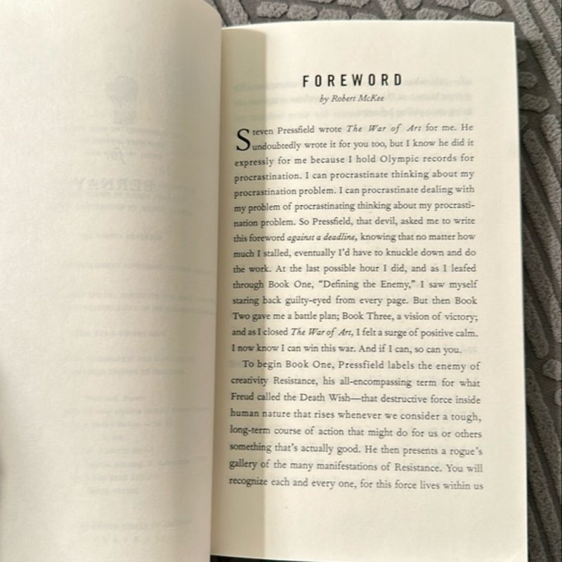 The War of Art by Steven Pressfield, Paperback | Pangobooks