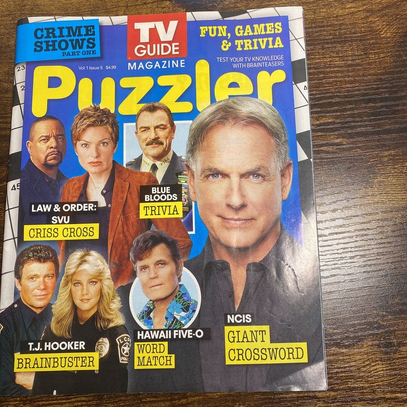 TV Guide Magazine Puzzler by Tv guide, Paperback | Pangobooks