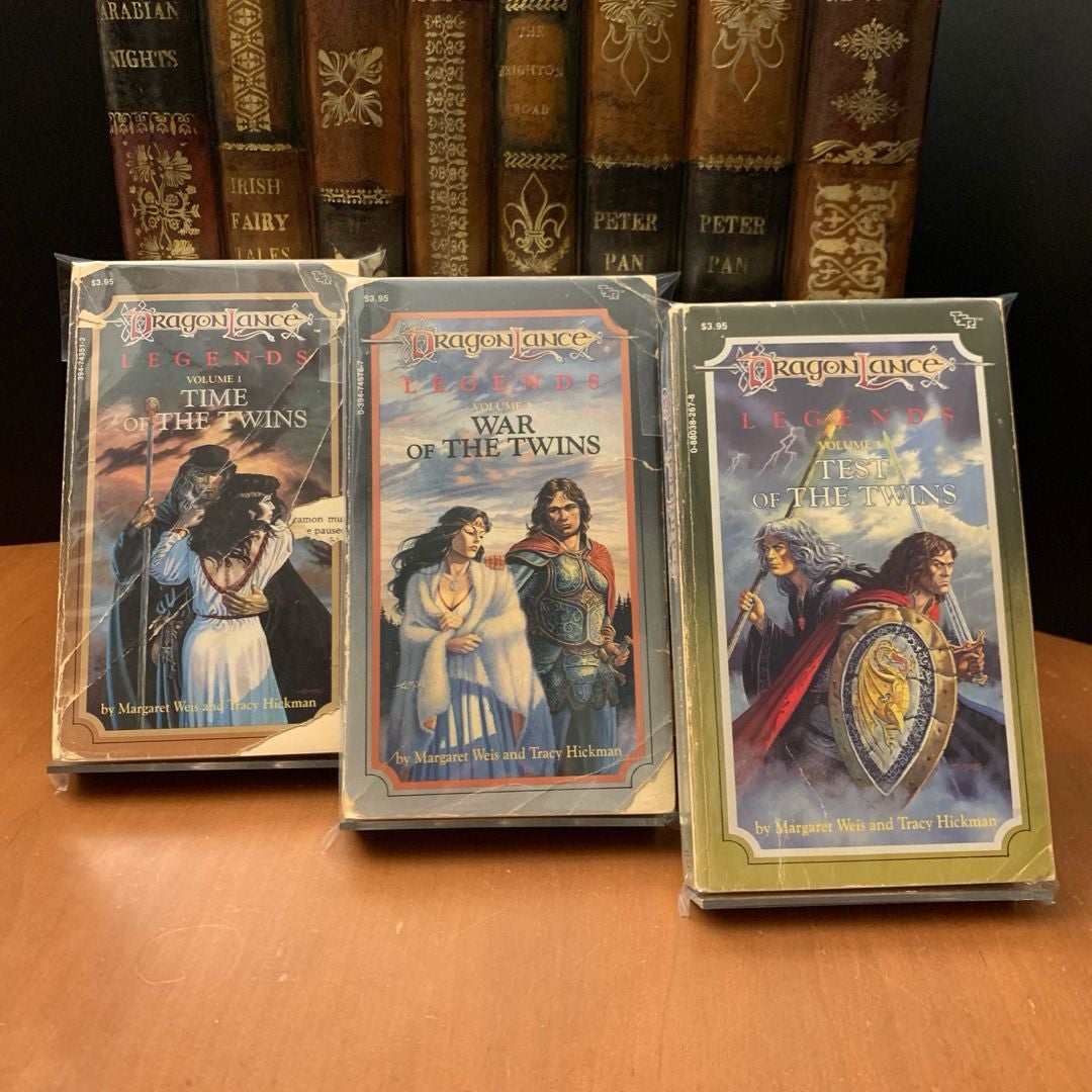 Vintage 1986 First Edition DragonLance: Complete Legends Trilogy: Time of the Twins, War of the ...
