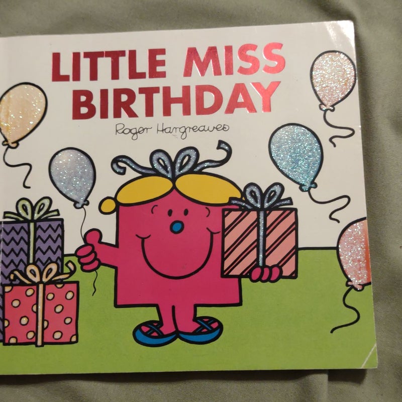 Little Miss Birthday by Roger Hargreaves