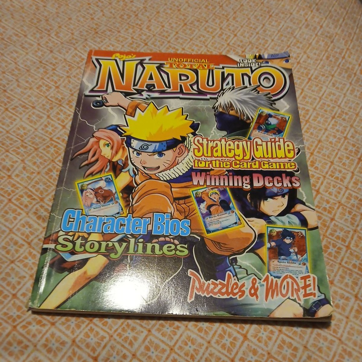 Pojo's Unofficial Total Naruto by Bill Pojo Gill