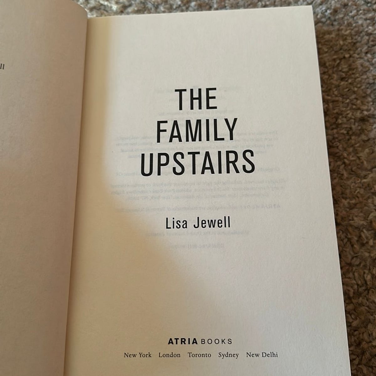 The Family Upstairs by Lisa Jewell, Hardcover | Pangobooks