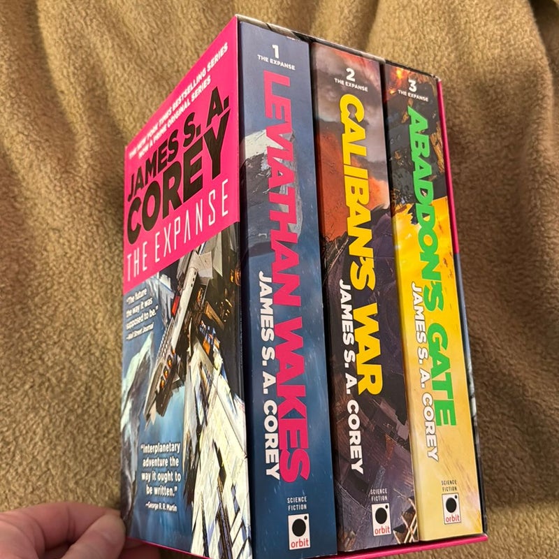 The Expanse Boxed Set: Leviathan Wakes, Caliban's War and Abaddon's ...