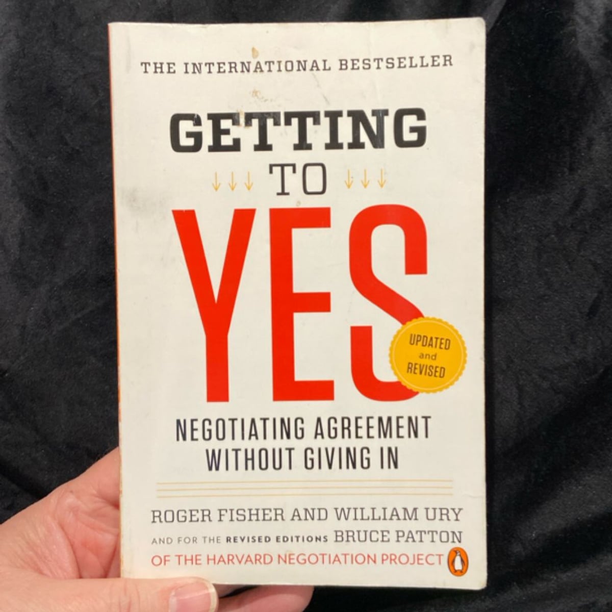 Getting to Yes by Roger Fisher, William Ury
