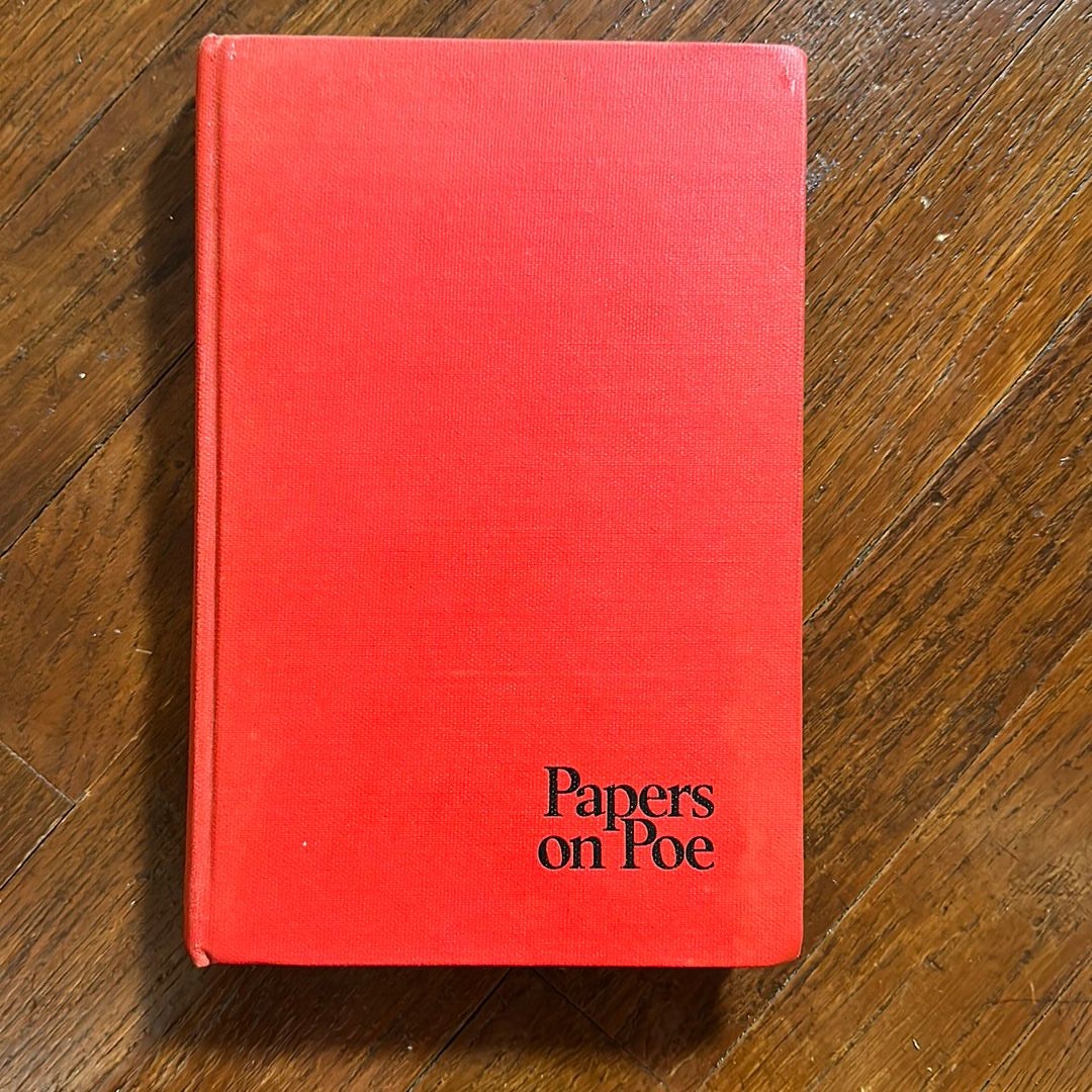 Papers on Poe by Richard P. Veler, Hardcover | Pangobooks