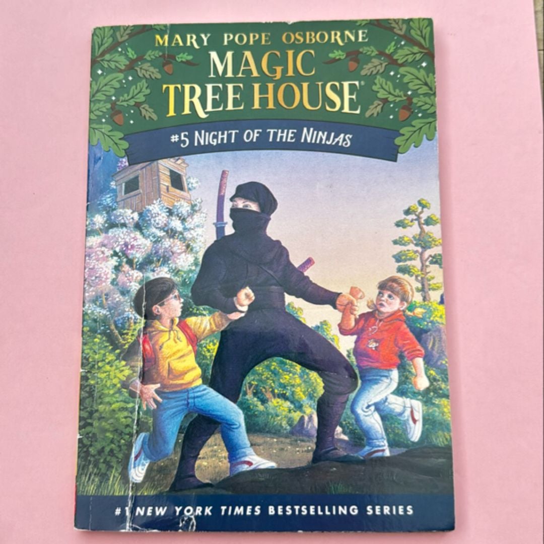 Magic treehouse night of the ninjas by Mary Pope Osborne, Paperback ...