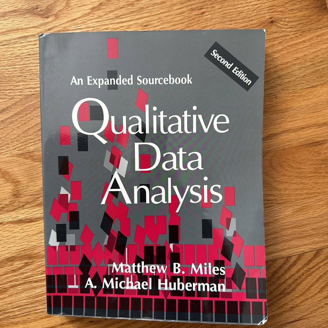 Qualitative Data Analysis by Matthew B. Miles, A. Michael Huberman