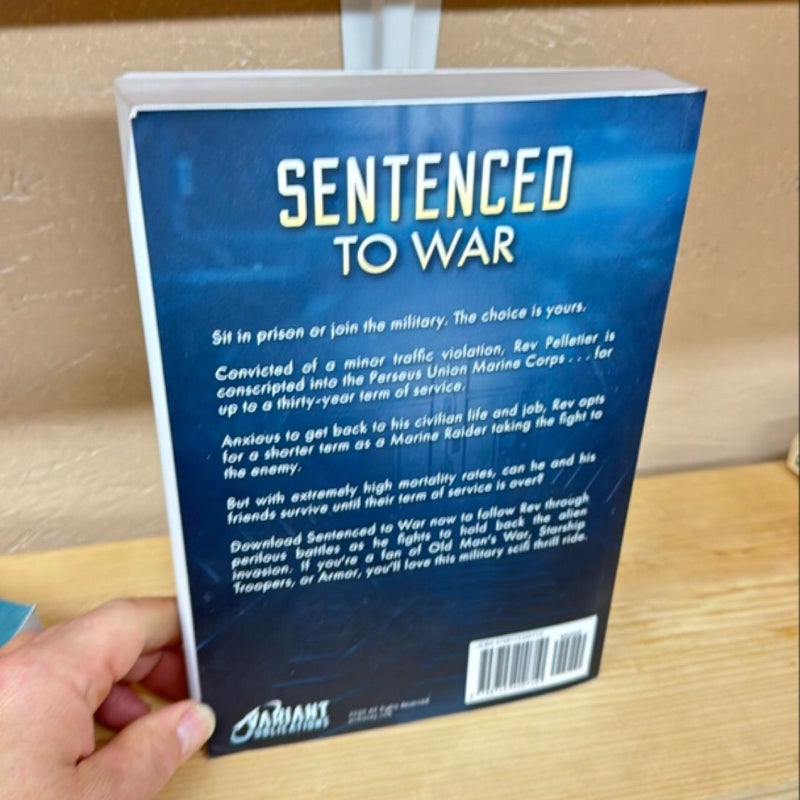 Sentenced to War by Jonathan Brazee, J. N. Chaney