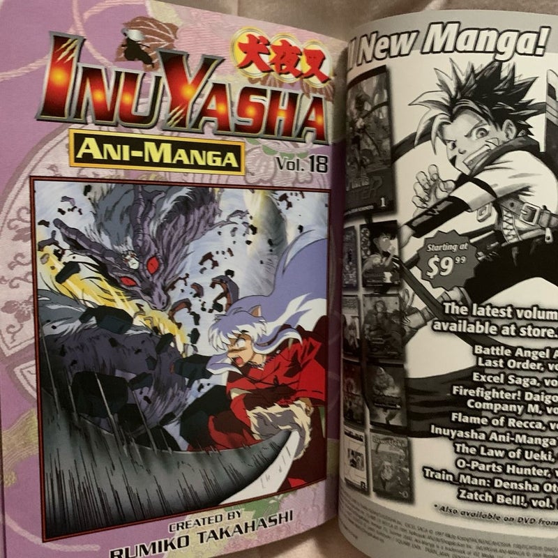 Inuyasha Ani-Manga, Vol. 18 by Rumiko Takahashi