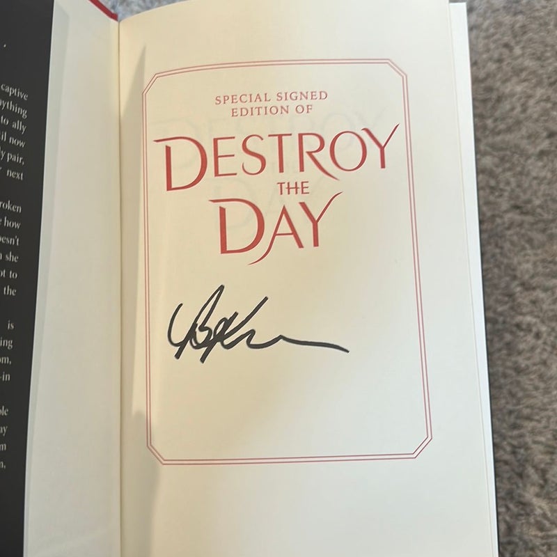 Destroy the Day by , Hardcover | Pangobooks