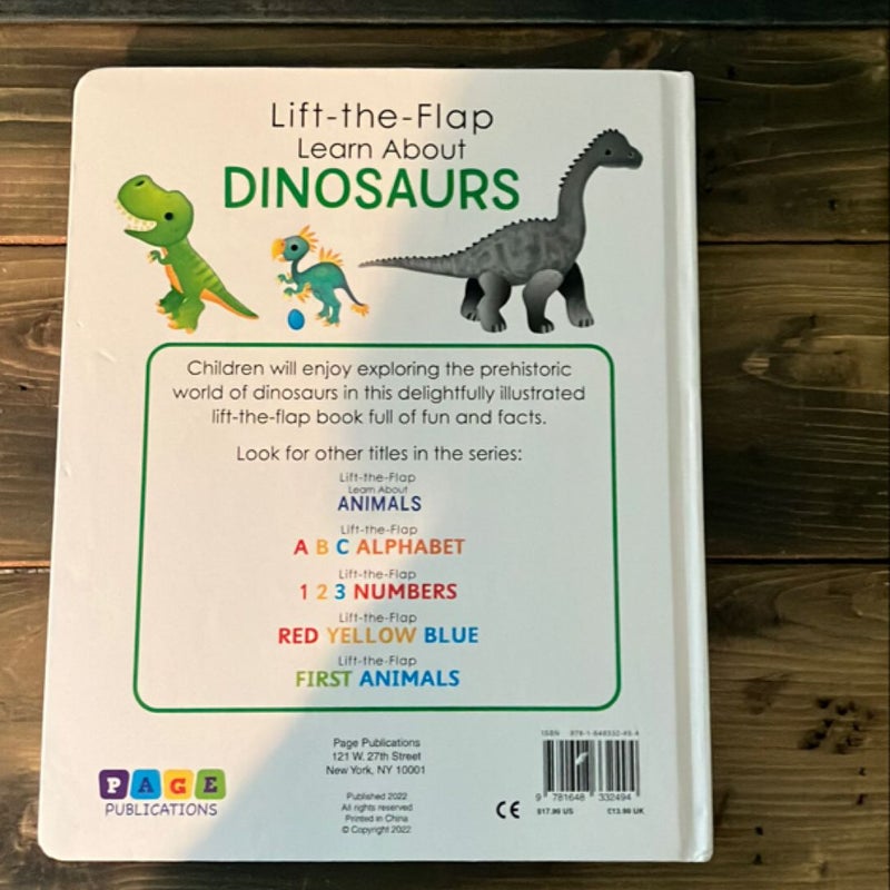 Lift-The-Flap Learn about Dinosaurs by Page Publications
