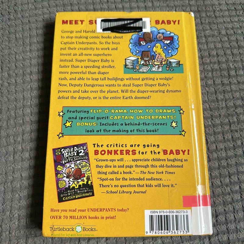 The Adventures of Super Diaper Baby by Dav Pilkey, Hardcover | Pangobooks