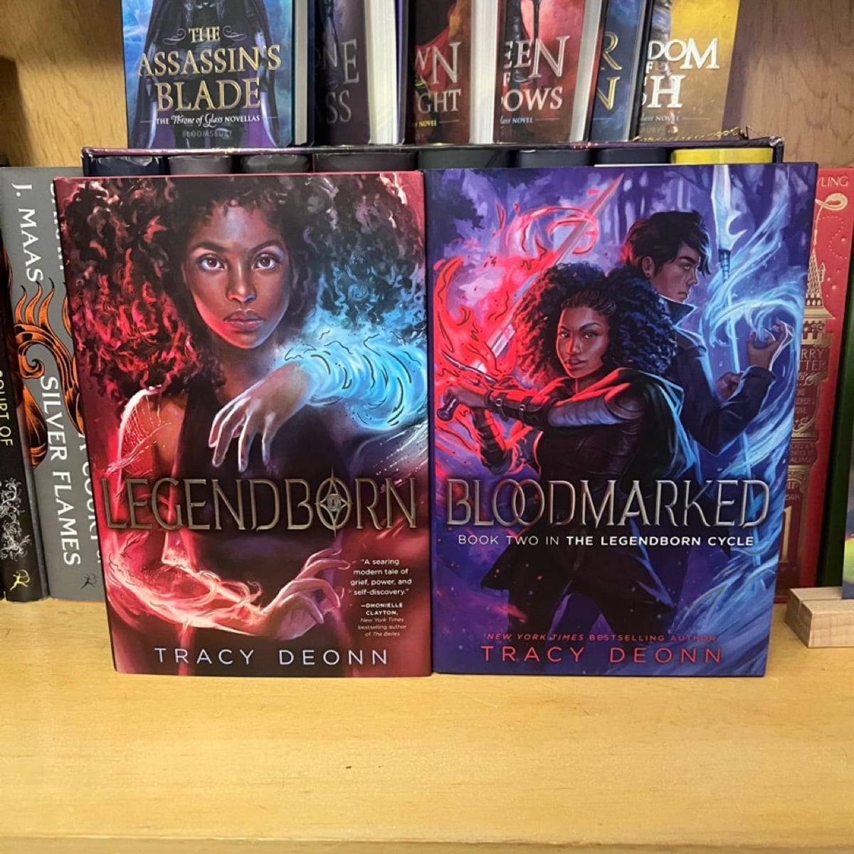Legendborn (owlcrate) and bloodmarked signed by Tracy Deonn, Hardcover ...