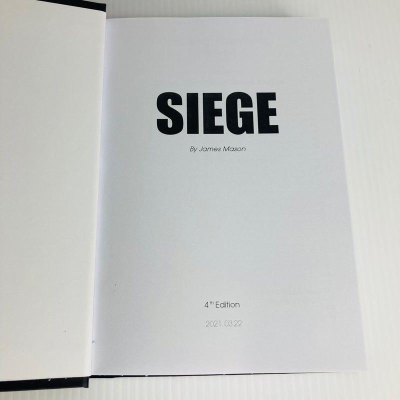 Siege by James mason, Hardcover | Pangobooks