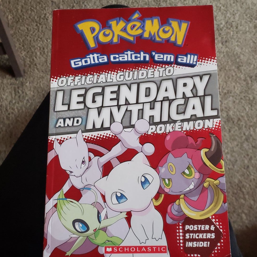 Official Guide to Mythical and Legendary Pokémon by Simcha Whitehill ...