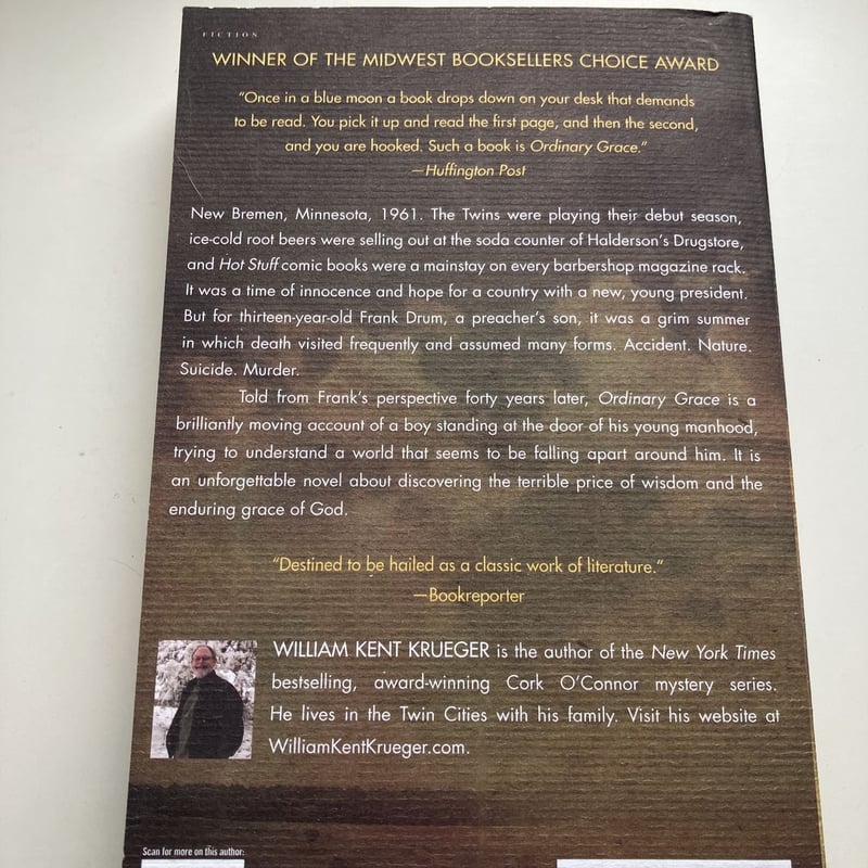 Ordinary Grace by William Kent Krueger, Paperback | Pangobooks