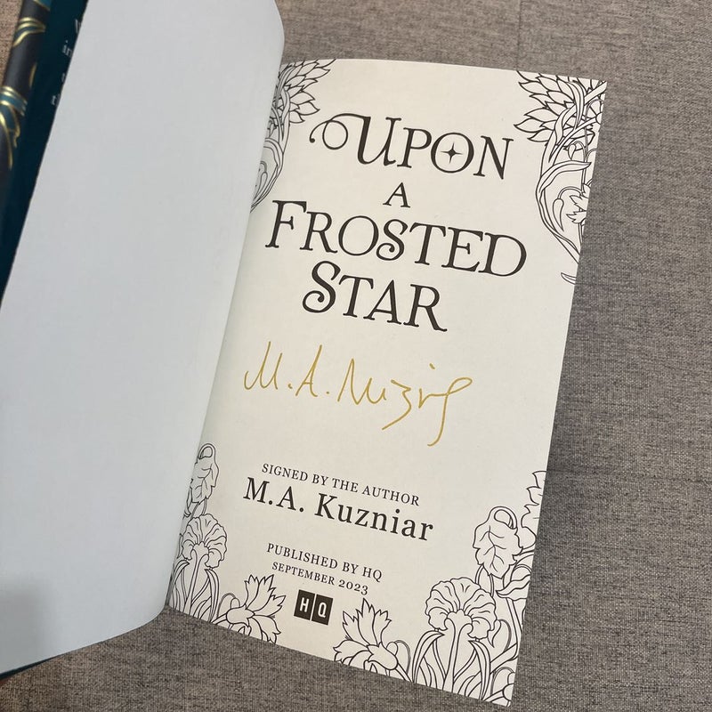 Upon a Frosted Star by M. A. Kuzniar, Hardcover | Pangobooks