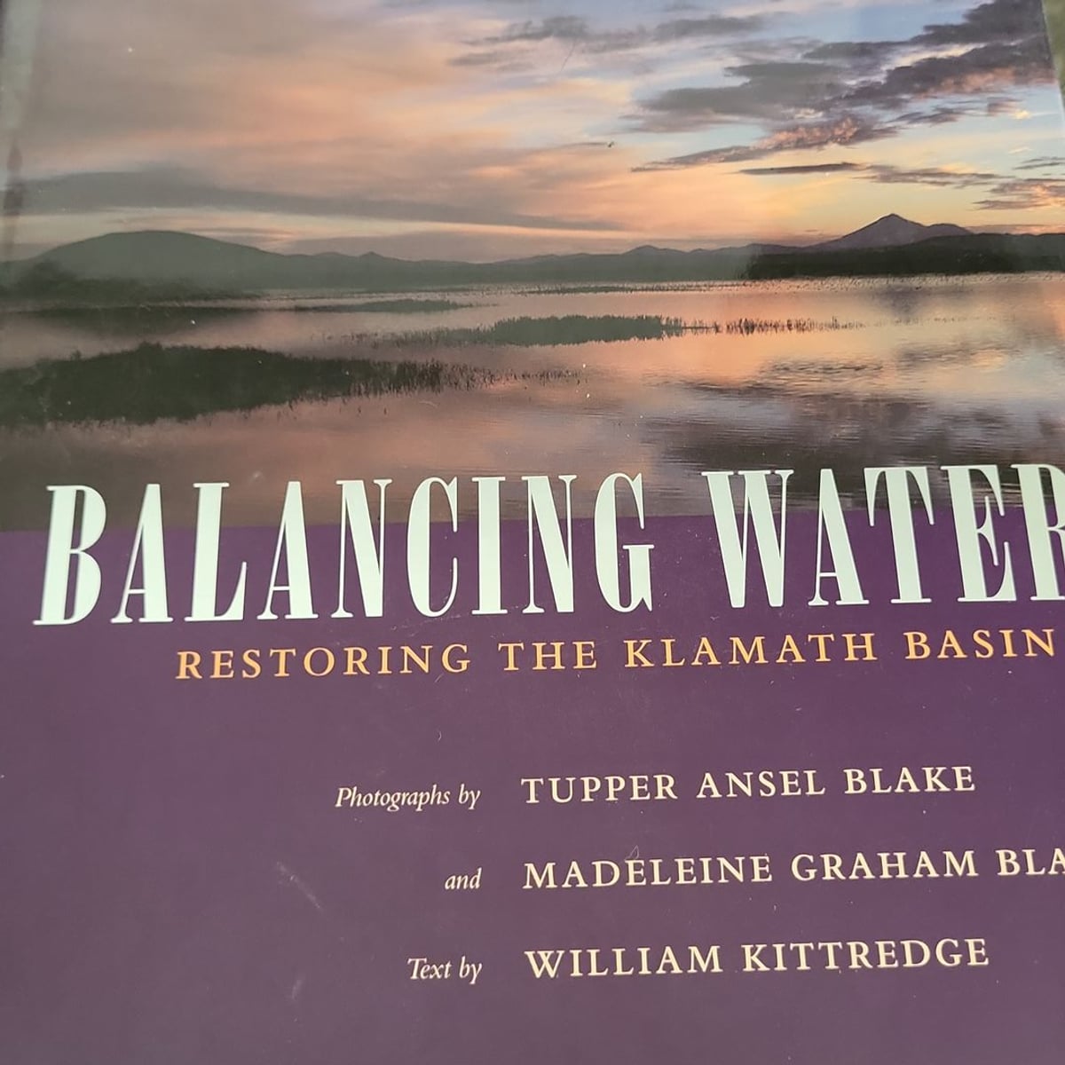 Balancing Water by Tupper Ansel Blake, Madeleine Graham Blake, William ...
