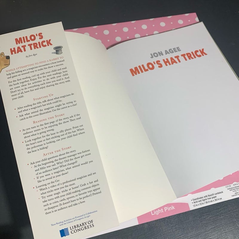 Milo’s Hat Trick by Jon Agee , Paperback | Pangobooks