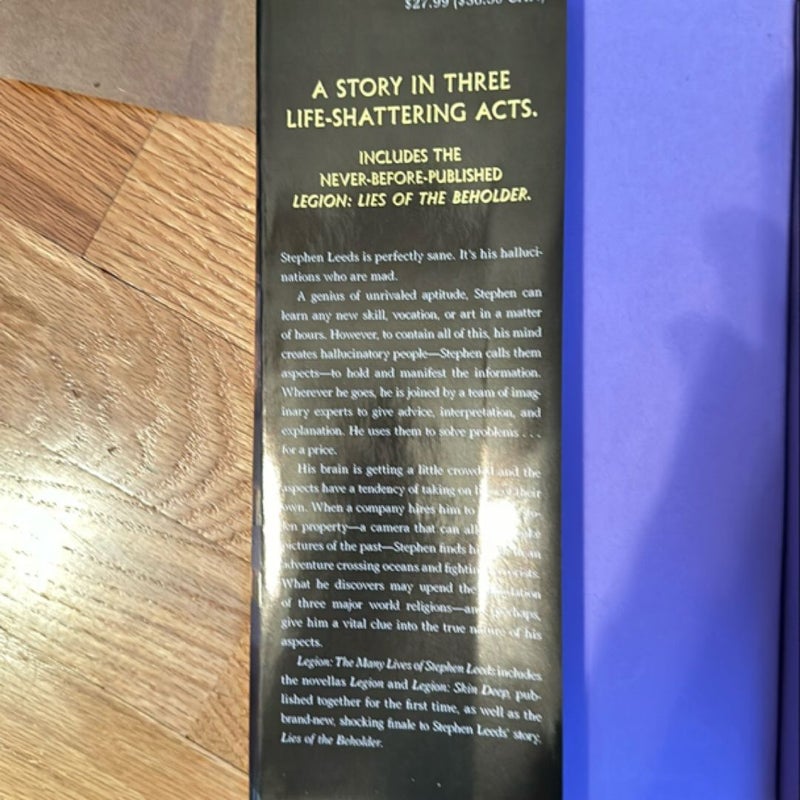 Legion: the Many Lives of Stephen Leeds by Brandon Sanderson