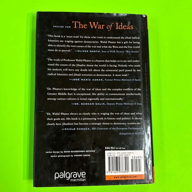 The War of Ideas by Walid Phares, Hardcover | Pangobooks