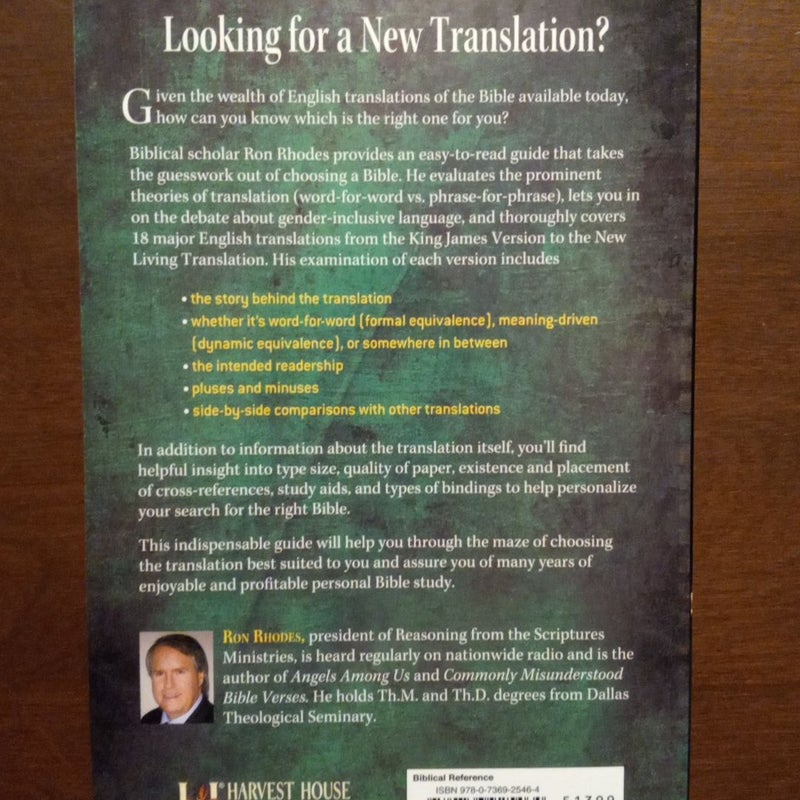 The Complete Guide to Bible Translations by Ron Rhodes