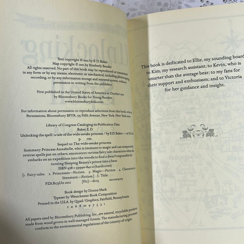 Unlocking the Spell by E. D. Baker, Hardcover | Pangobooks