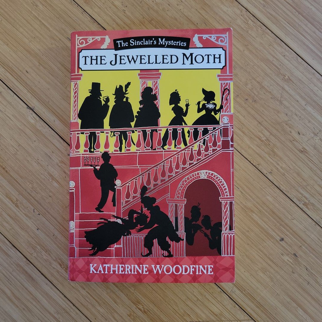 The Mystery of the Jeweled Moth by Katherine Woodfine, Paperback ...
