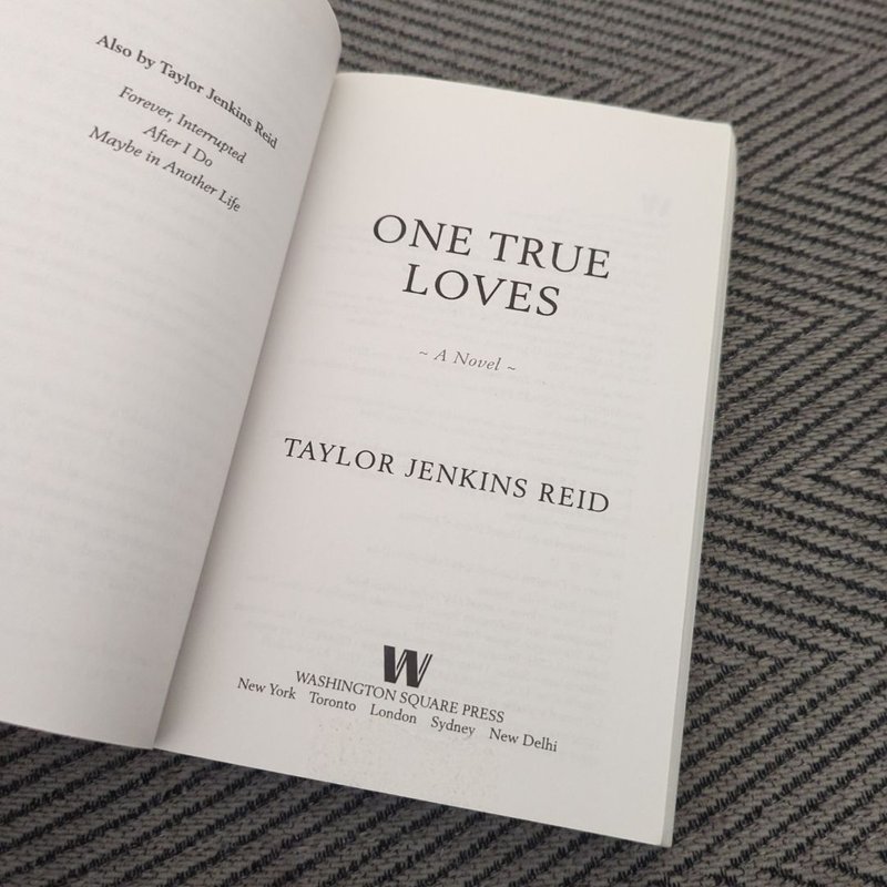 One True Loves by Taylor Jenkins Reid, Paperback | Pangobooks