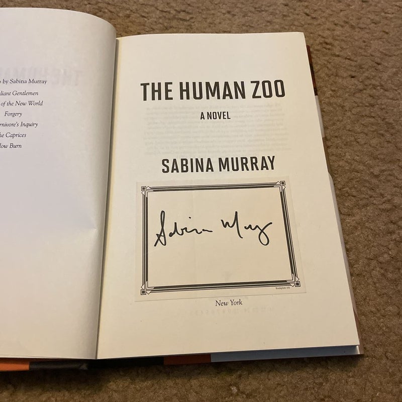 The Human Zoo by Sabina Murray, Hardcover | Pangobooks