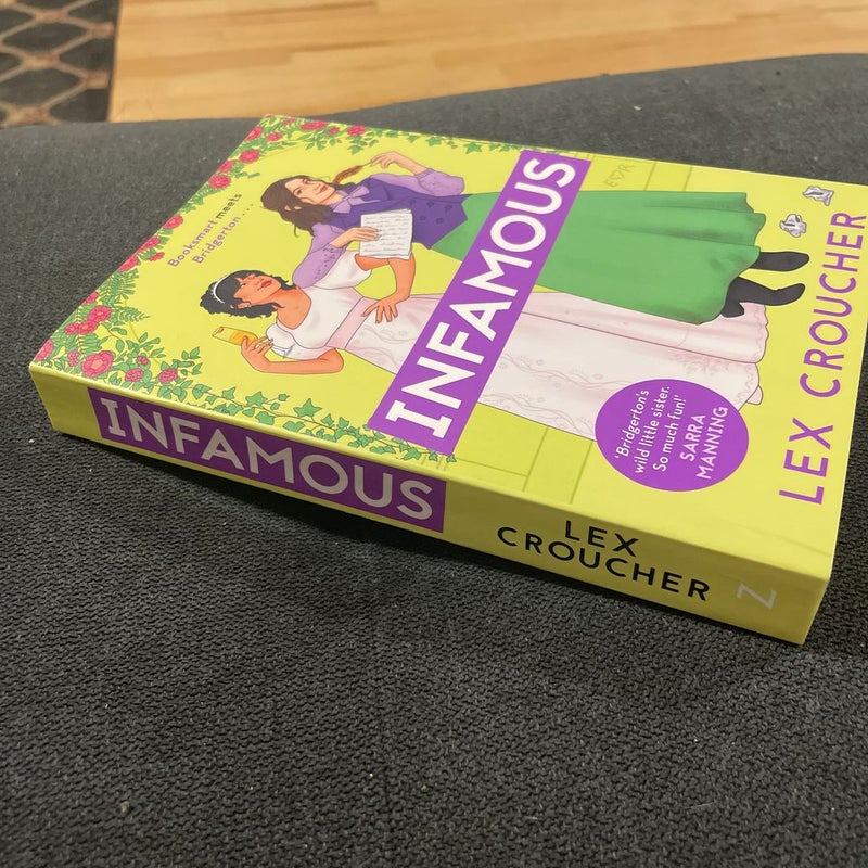 Infamous by Lex Croucher, Paperback | Pangobooks