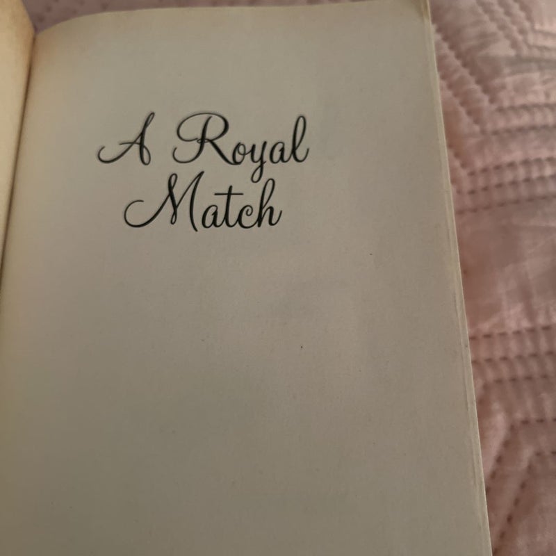 A Royal Match by Tyne O'Connell