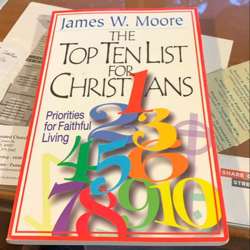 The Top Ten List for Christians with Leader's Guide by James W. Moore