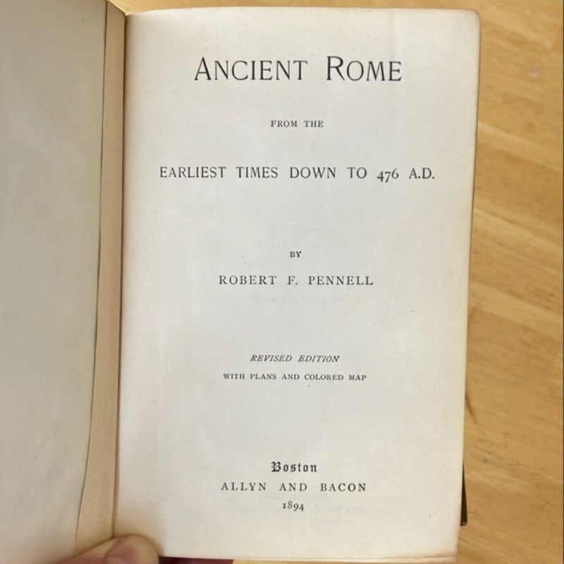 Ancient Rome by Robert F Pennell, Hardcover | Pangobooks