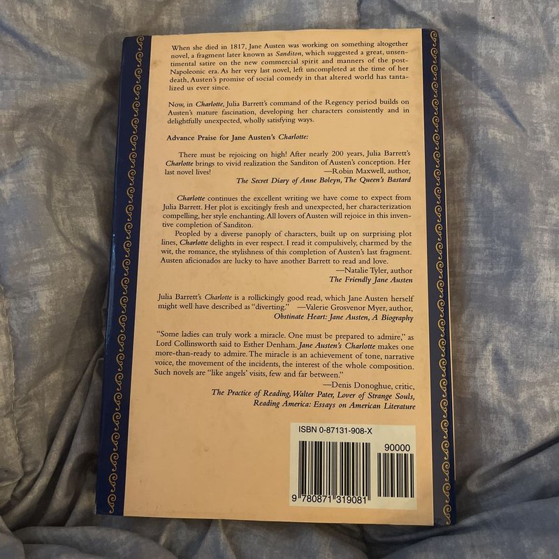 Jane Austen's Charlotte by Julia Barrett, Hardcover | Pangobooks