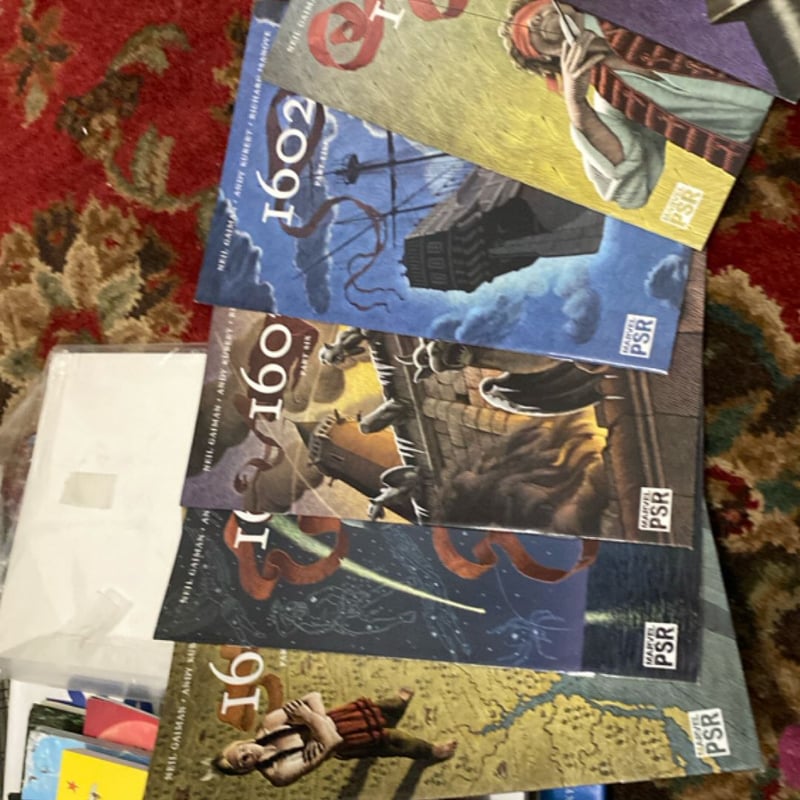 Marvel 1602 1-8 by Neil Gaiman, Andy Kubert, Richard Isanove, Paperback ...